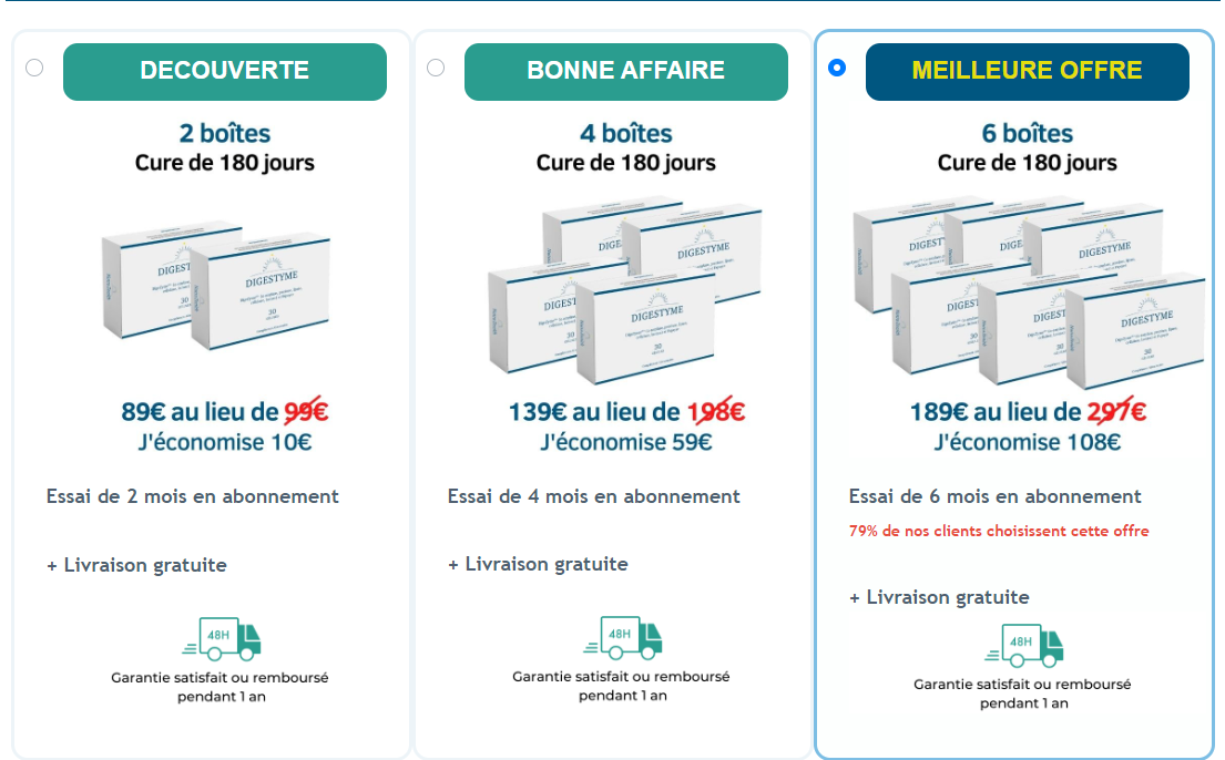 Digestyme avis nutrazenith : renfort système digestif